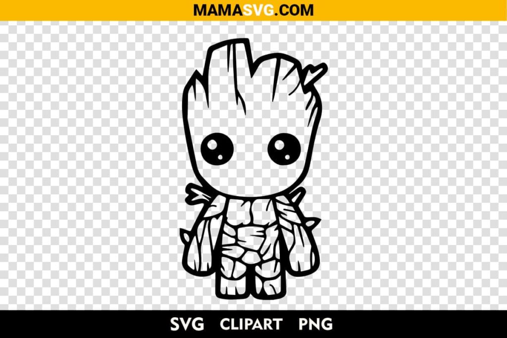 Baby Groot Svg Free