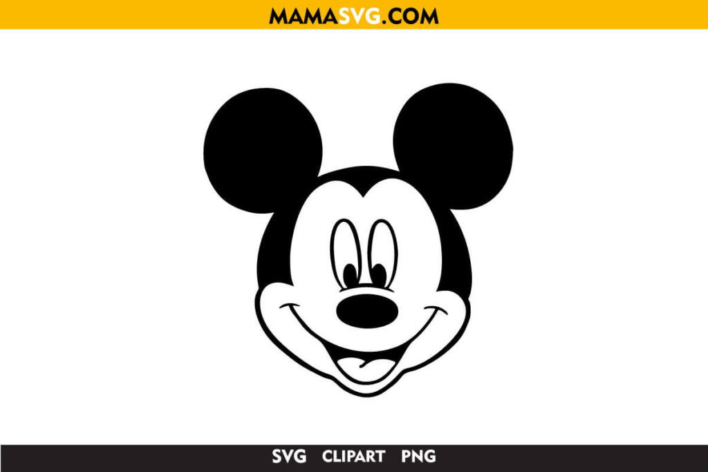Mickey Mouse Svg Free