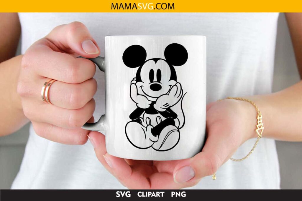 Mickey Mouse Svg Free Design