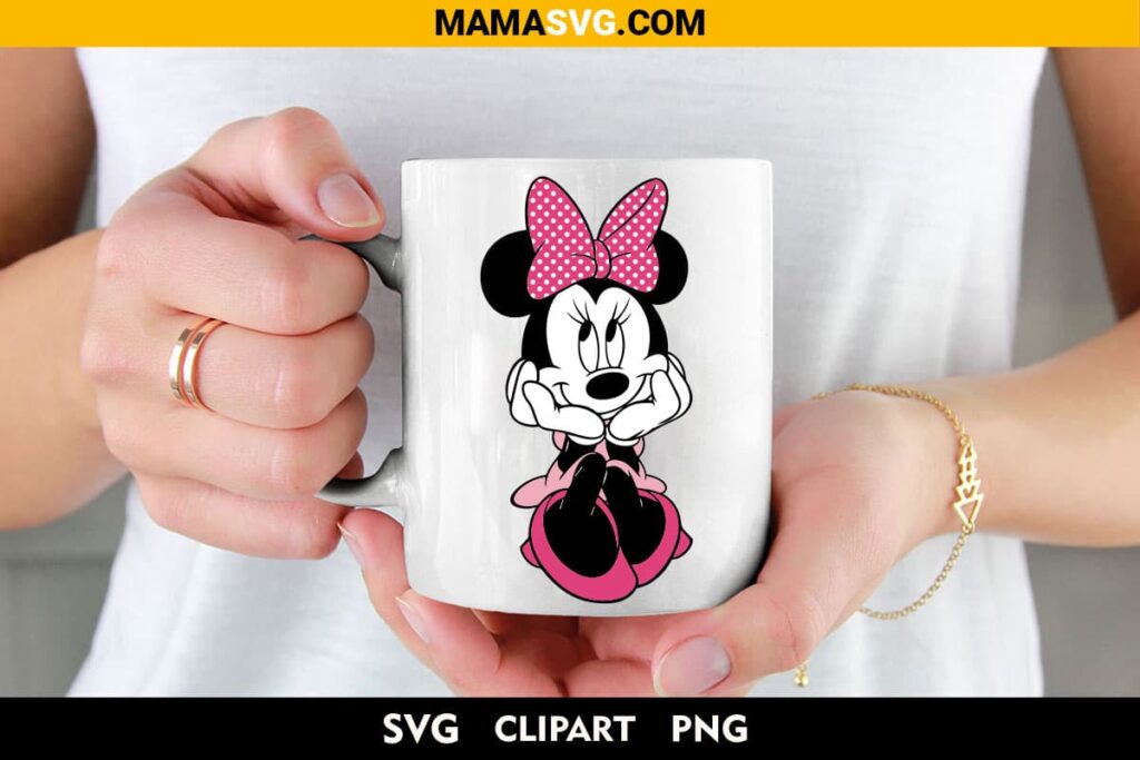 Minnie Mouse Full Body Layered Svg Free