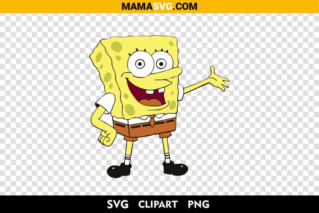 Spongebob Layered Svg Free