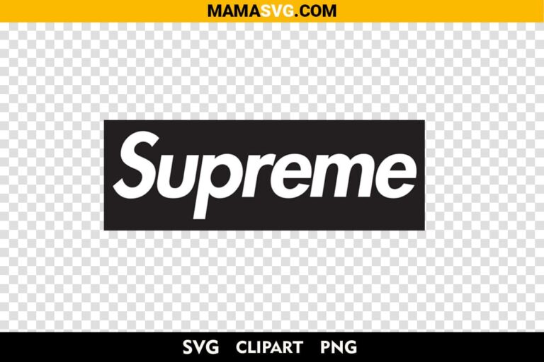 Supreme Logo Svg