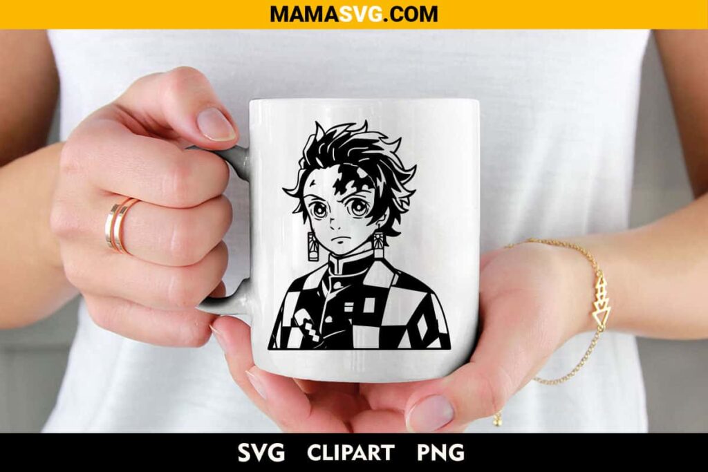 Tanjiro Kamado Anime Demon Slayer Svg Free